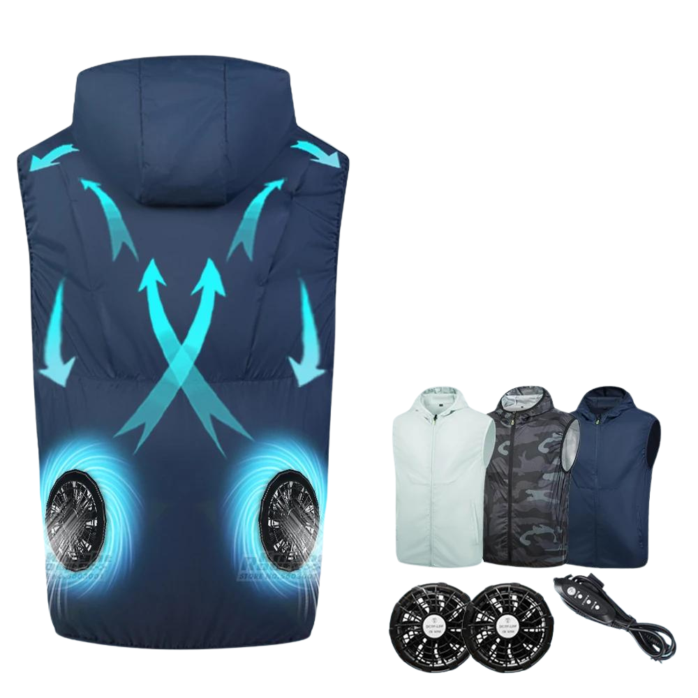 AirFlow Hooded Gilet — Flamin' Fitness